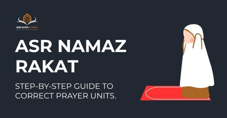 Asr Namaz Rakat: Step-by-Step Guide to Correct Prayer Units
